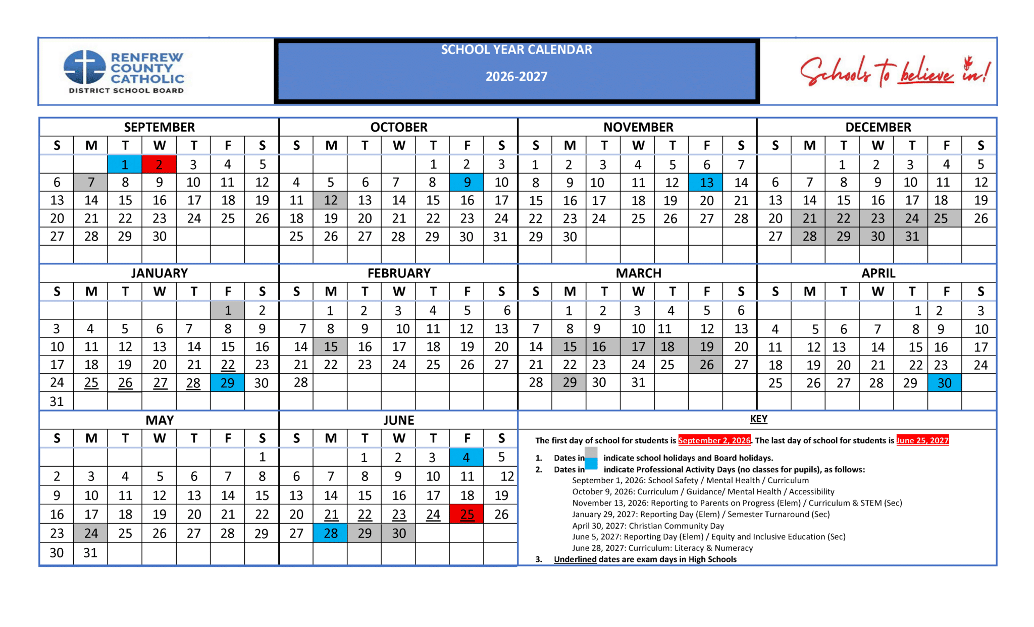 Home | Renfrew County Catholic District School Board