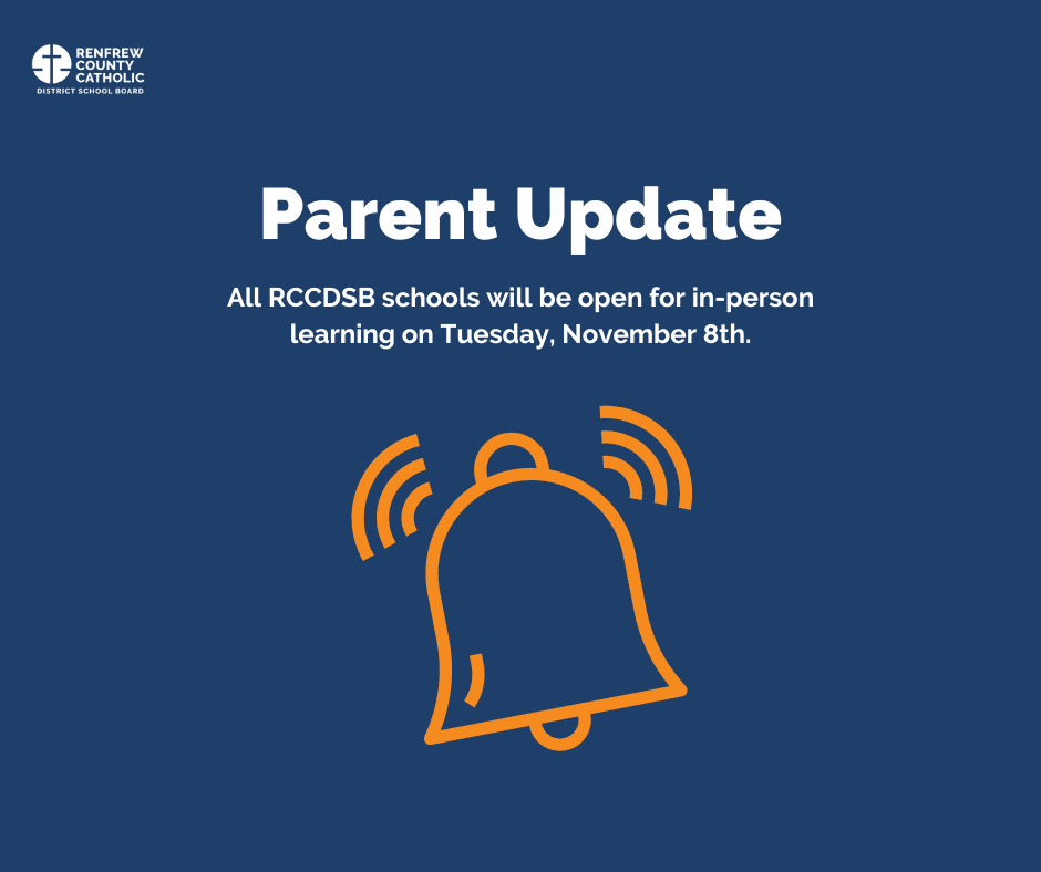 All RCCDSB schools will be open and in-person learning will resume on ...